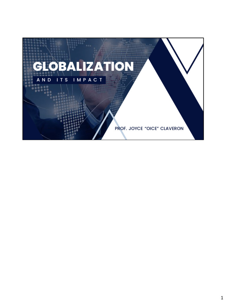 Globalization-and-its-impact-to-IBT | PDF | Outsourcing | Globalization