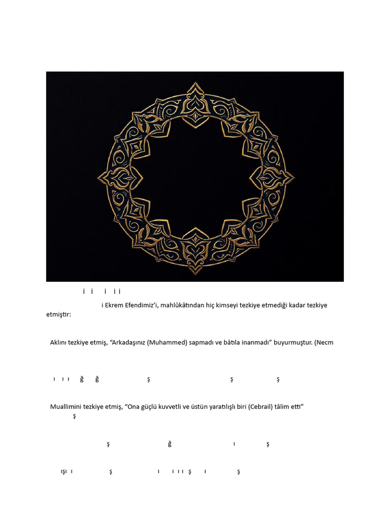 Peygamberi̇mi̇zle İlgi̇li̇ Ayetler 1111111 | PDF