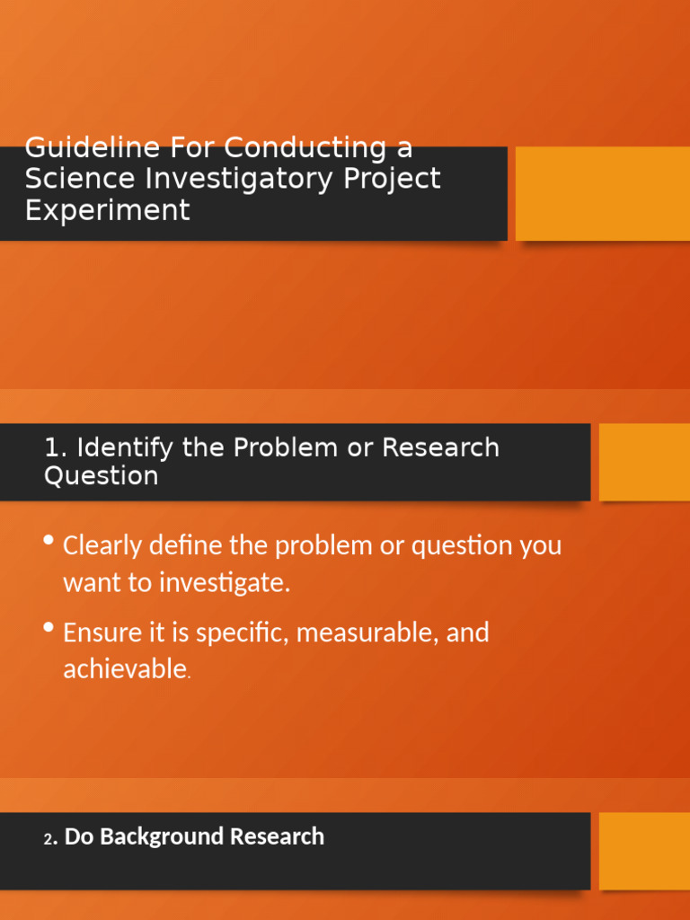Guidelines in Conducting Research | PDF | Computers