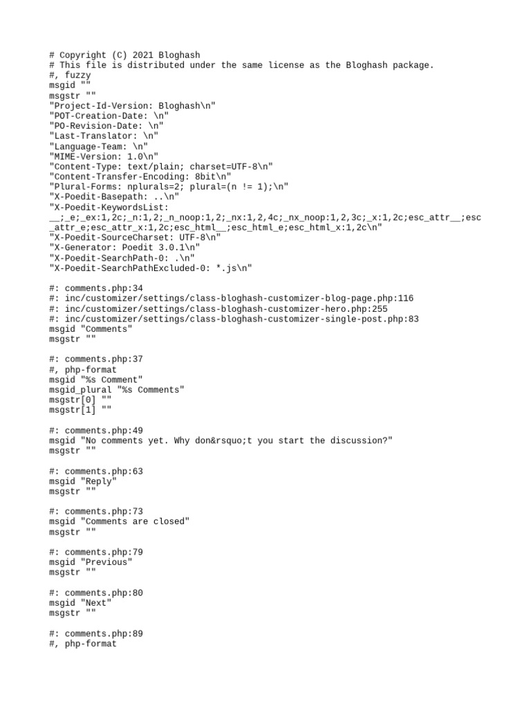 BlogHash Theme Setup Guide | PDF | Menu | Software