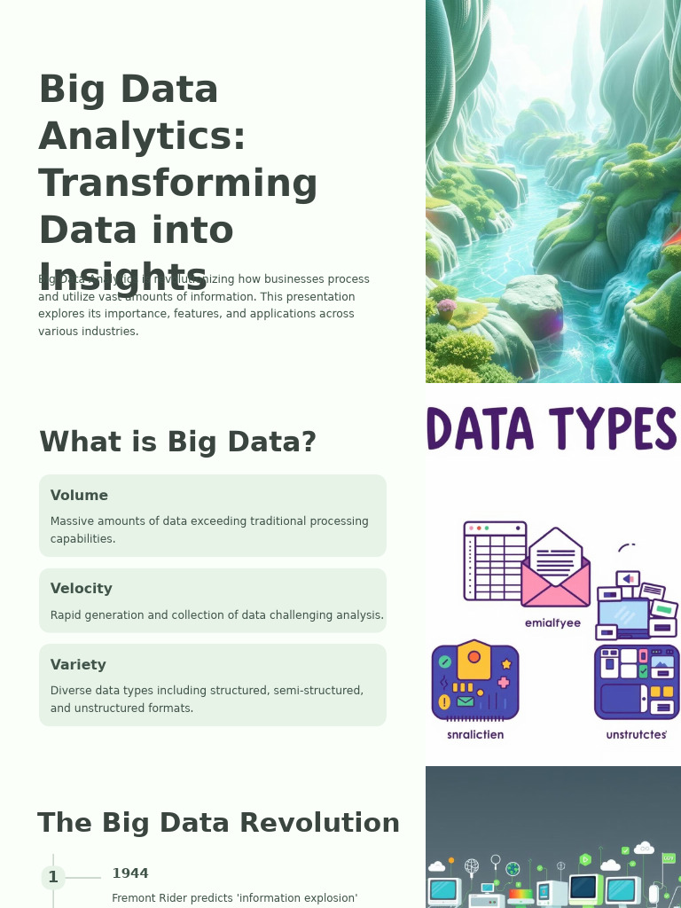 Big Data Analytics: Insights & Applications | PDF | Big Data | Analytics