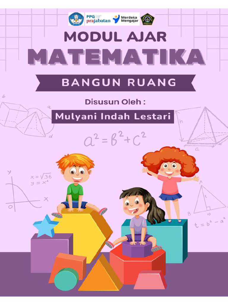 Modul Ajar MTK Kelas 2 Bangun Ruang | PDF | Pengembangan Diri