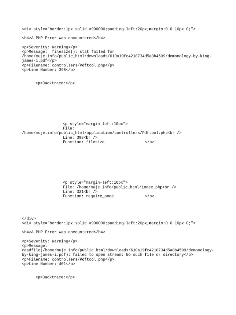 Demonology by King James I 2 | PDF