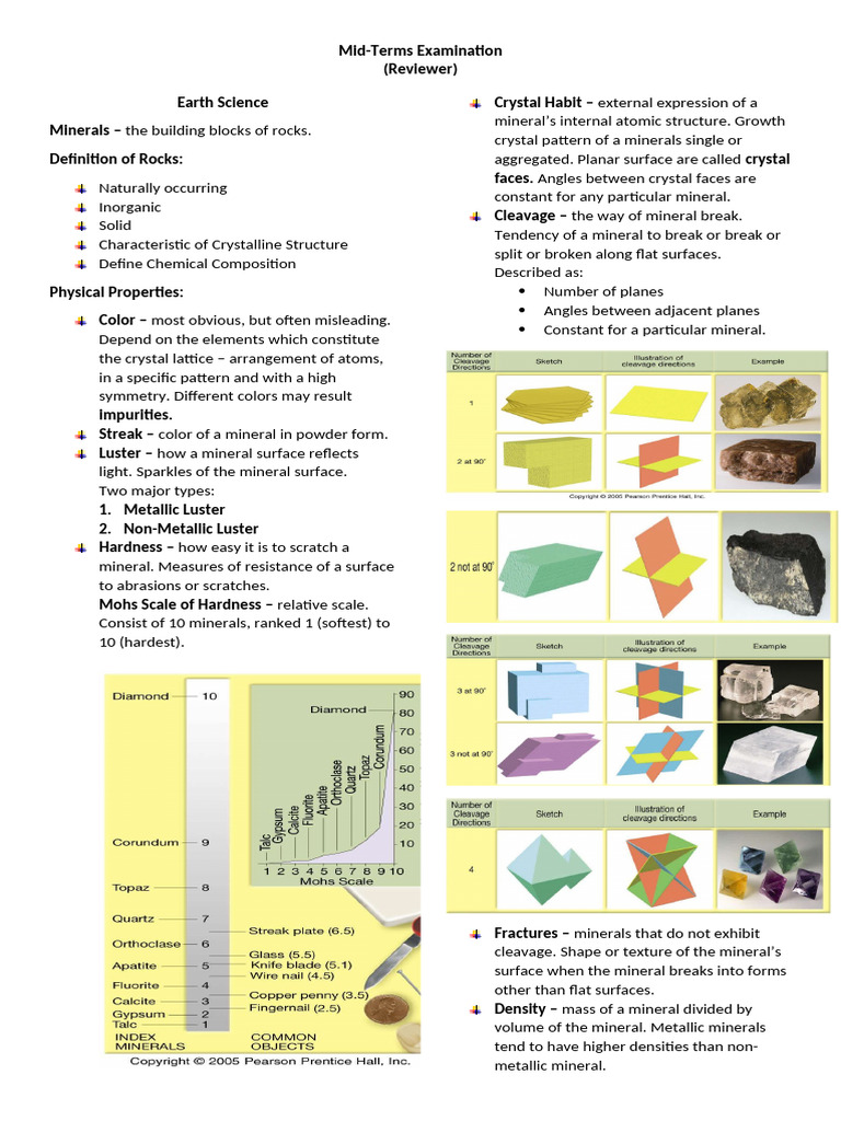 Understanding Minerals and Rocks | PDF | Rock (Geology) | Minerals