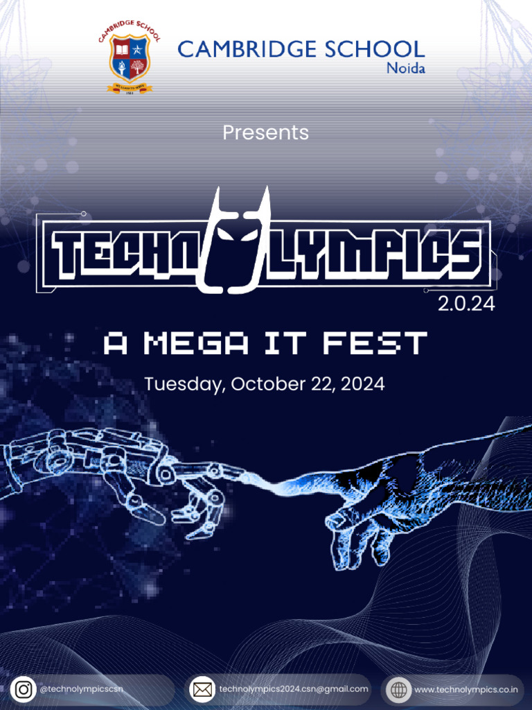 Techn Olympics 2024 Brochure | PDF | Scratch (Programming Language) | 3 D Computer Graphics