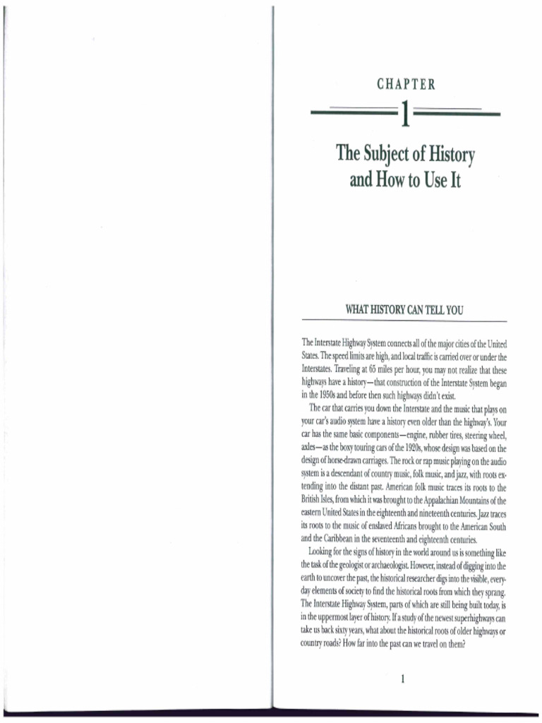History & Its Use | PDF