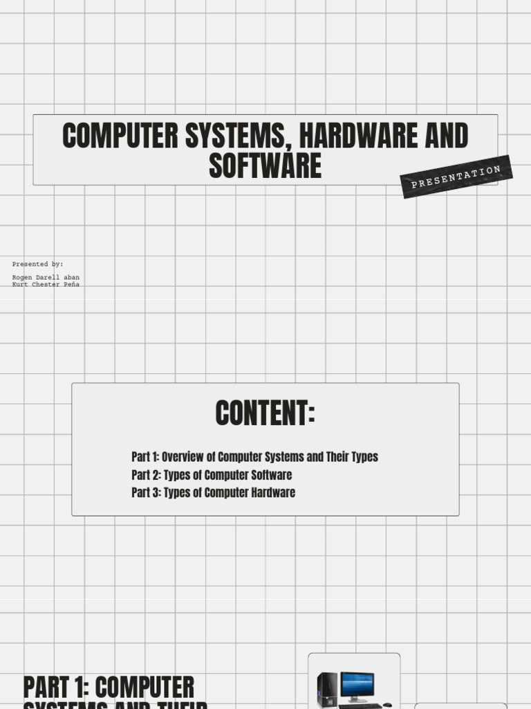 Computer Hardware and Software PDF | PDF | Computer Data Storage | Hard Disk Drive