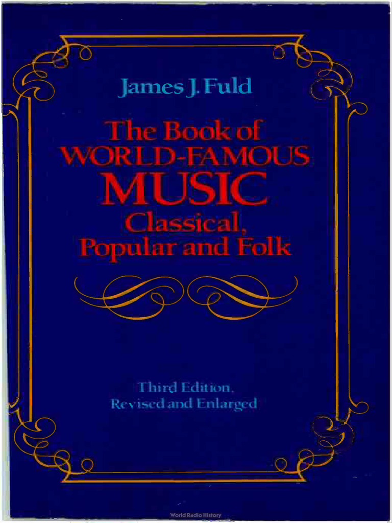 The Book of World Famous Music Fuld 3rd 1985 | PDF | Printing | Musical ...
