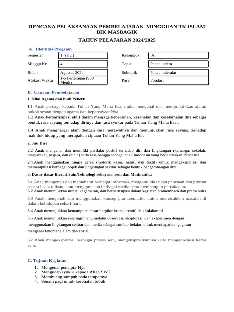 Modul Ajar Kelompok A2 Minggu Ke 14 | PDF