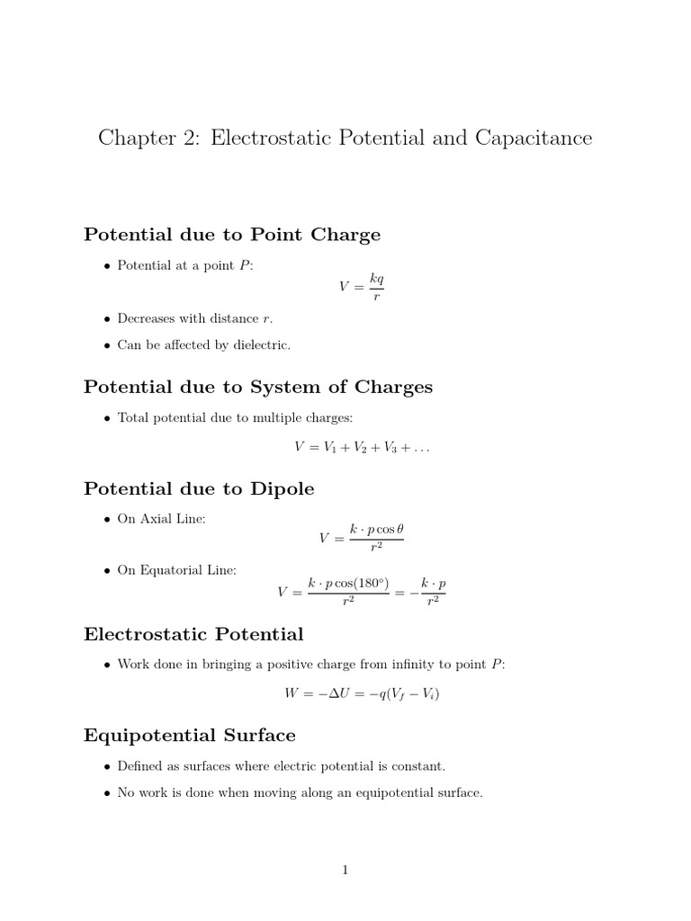 Electric Charges | PDF | Capacitance | Capacitor