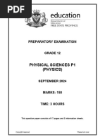 NMM P1 Last Push 2024 - 125810-1 | PDF | Physics