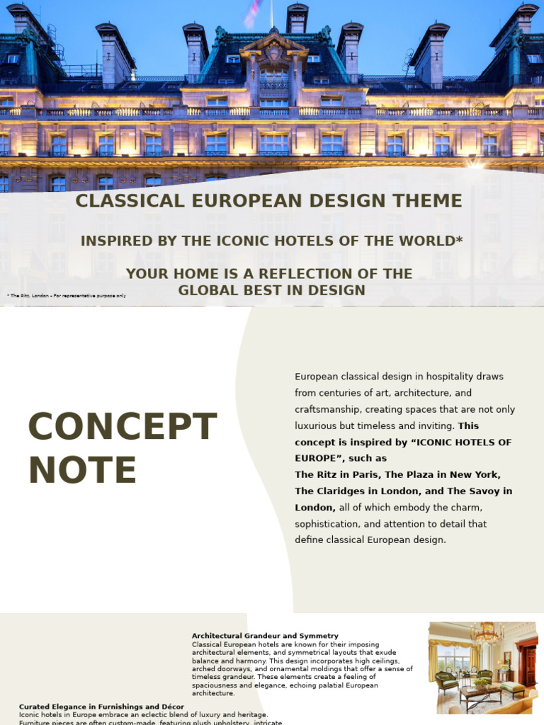 Classical European Interior Design | PDF | Interior Design | Decorative ...