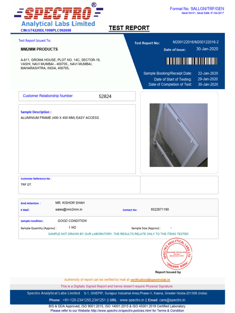 Trap Door Test Report (2) | PDF | Strength Of Materials | Mechanical ...