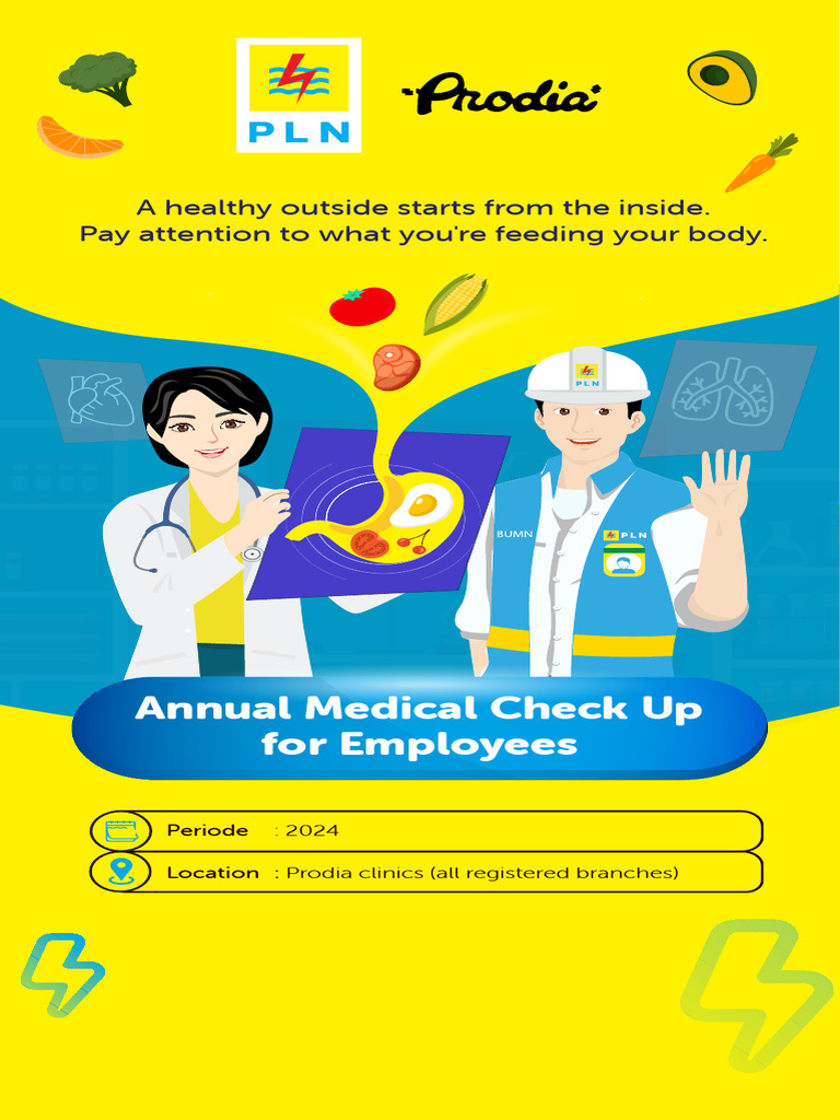 Annual Medical Check Up PLN 2024 | PDF | Sains & Matematika