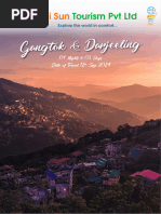 Sikkim Travel Brochure | PDF