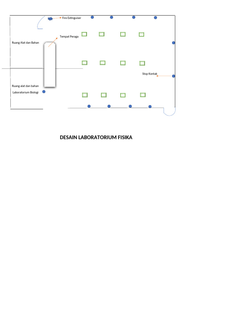 Desain Ruangan Lab | PDF