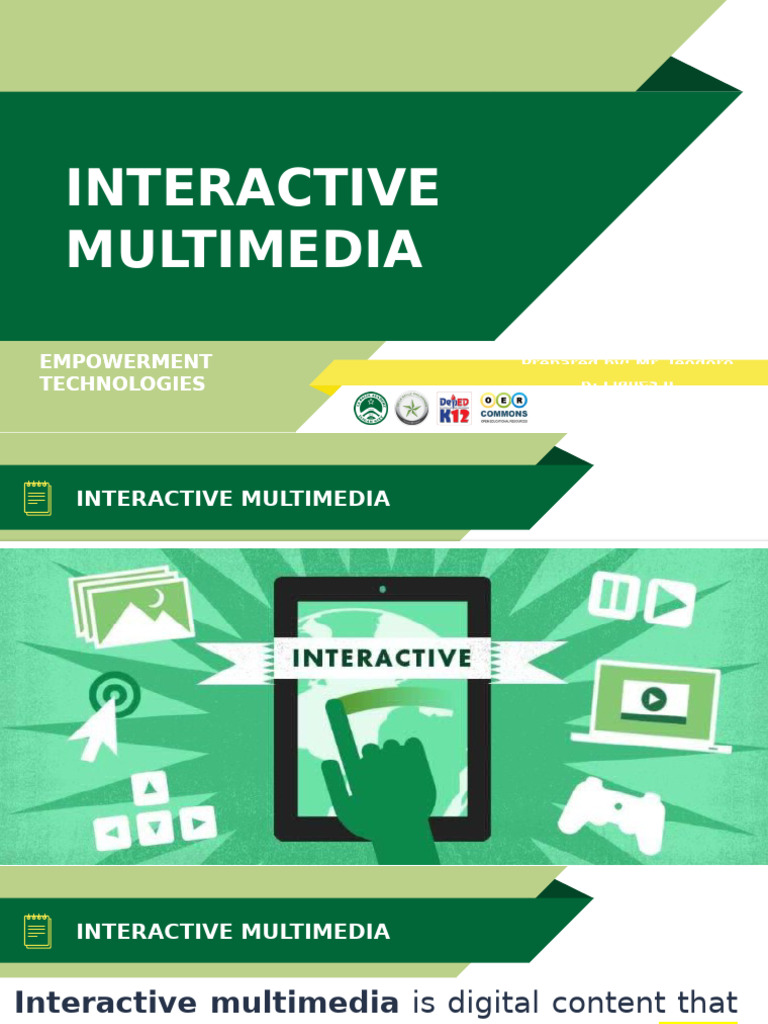 Understanding Interactive Multimedia | PDF | Podcast | Multimedia