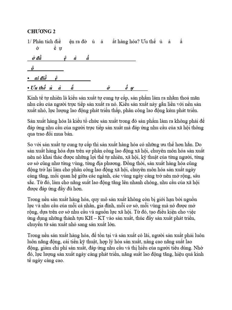 Ôn tập KTCT | PDF