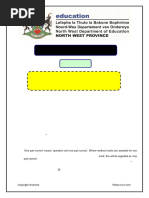 Grade 11 Final Report Card 2024 | PDF