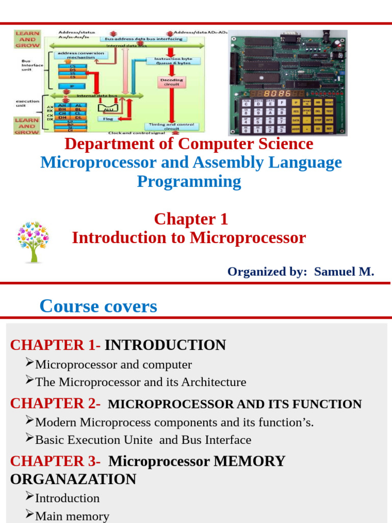 Microprocessor and Assimbly Lecturer Material - All Chapters | PDF | Random Access Memory | Cpu ...