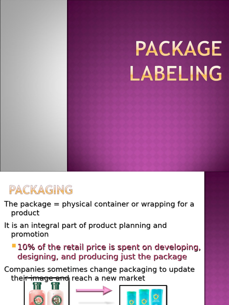 Package Labeling | PDF