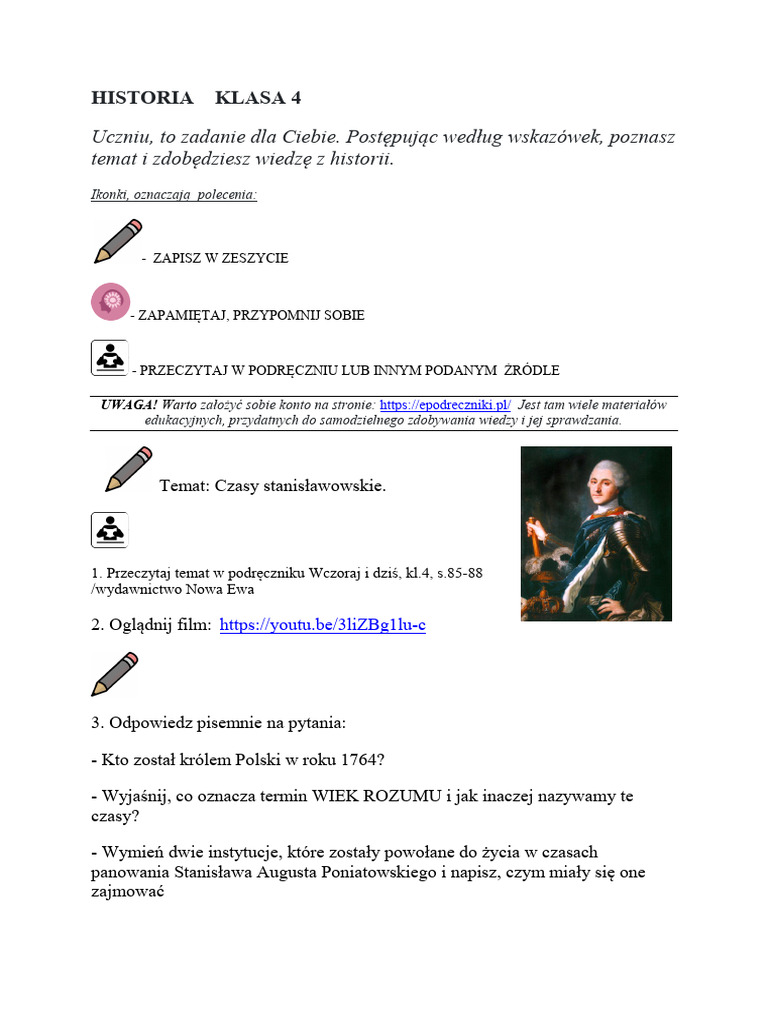 Czasy Stanisławowskie | PDF