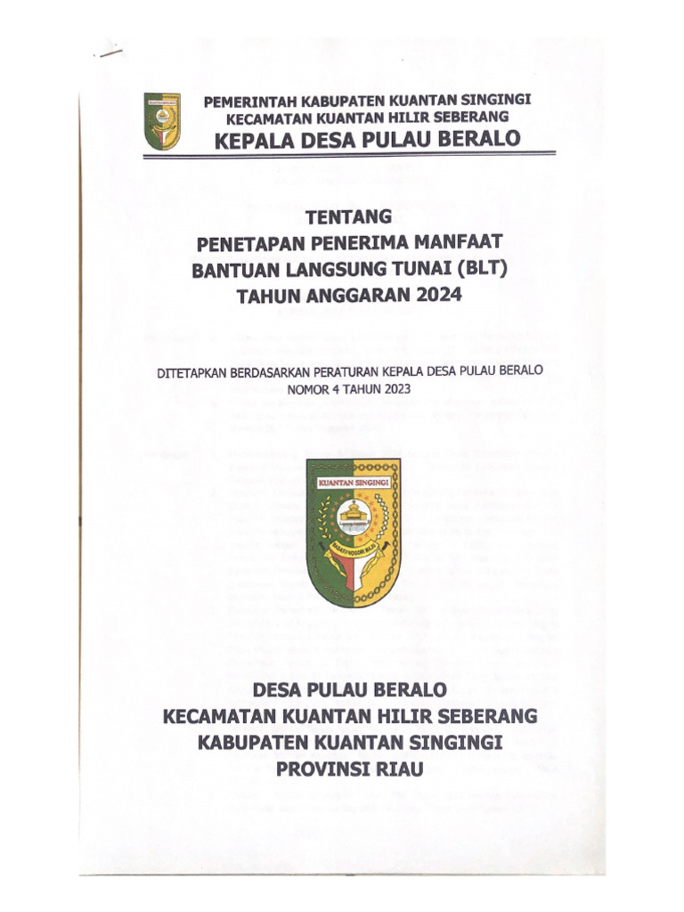 Perkades BLT | PDF