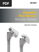 Tornier Flex Shoulder System Operative Technique | PDF | Shoulder ...