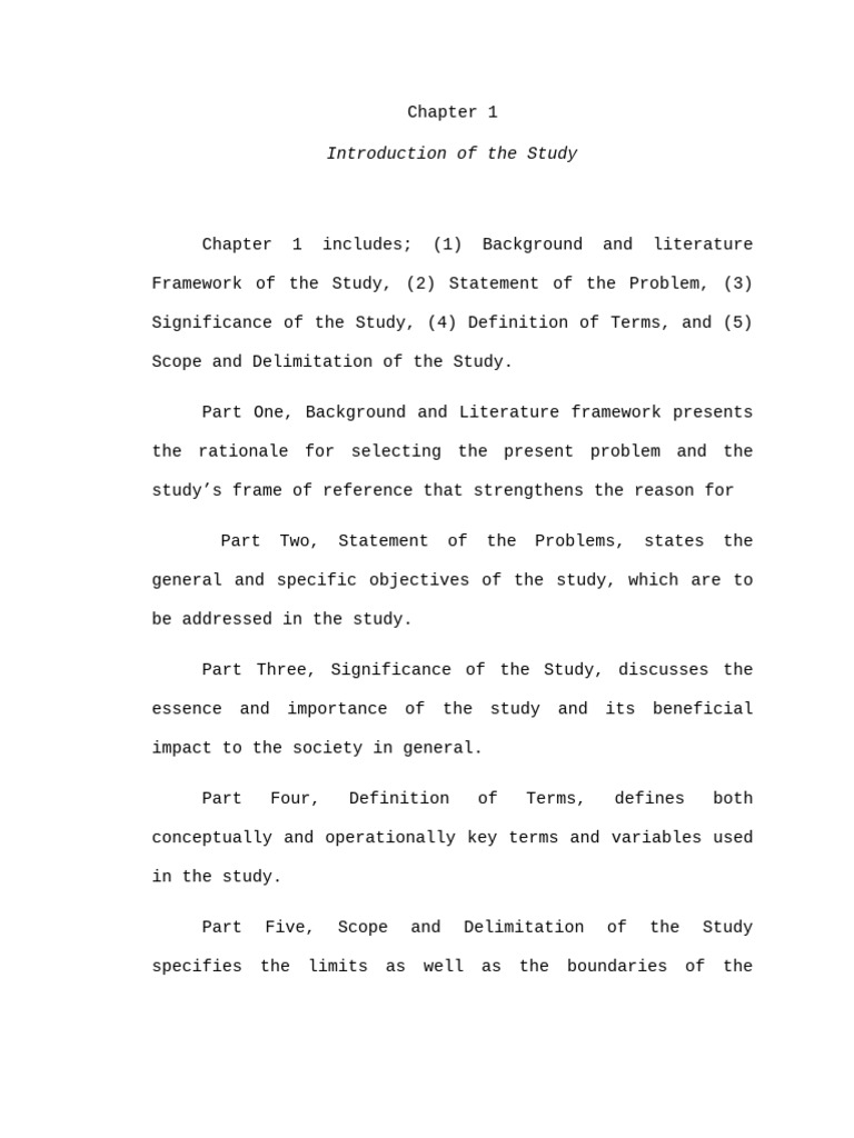 Chapter 1 Research Edited | PDF | Sugarcane | Paper
