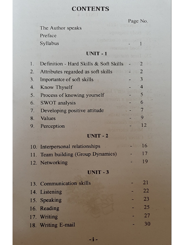 Soft Skill Development | PDF