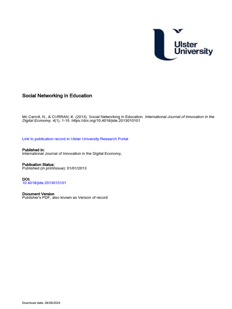 JIDE SocialNetworkAnalysis | PDF | Wiki | Web 2.0