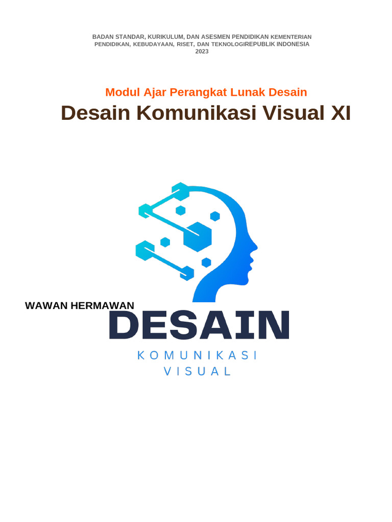Modul Ajar Desain Komunikasi Visual XI | PDF | Komputer