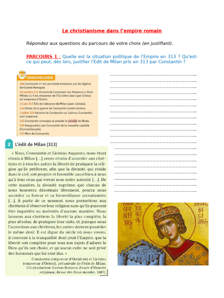Le christianisme | PDF