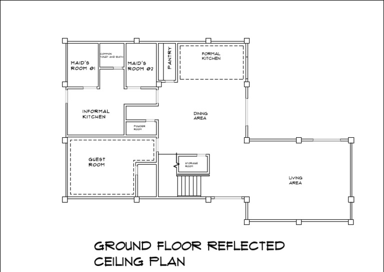 Ground Floor Reflected Ceiling Plan | PDF