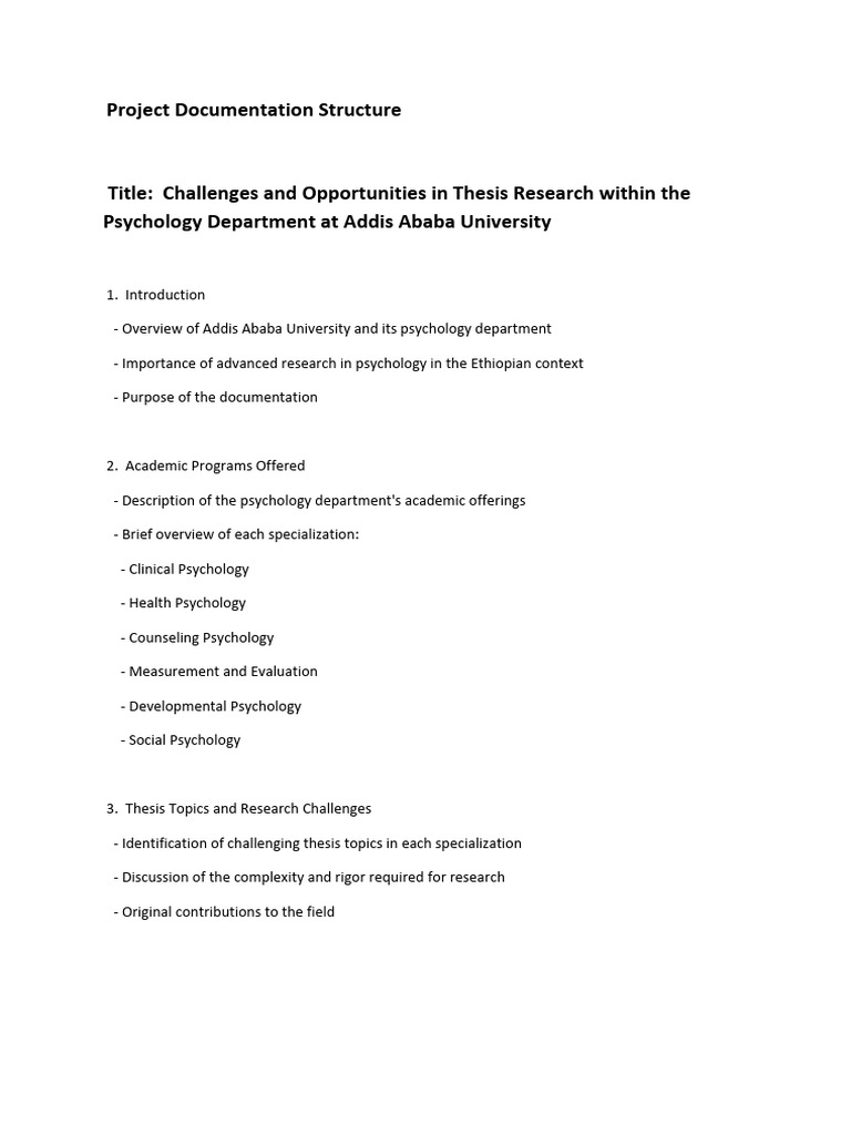 Project Documentation Structure Pdf Art