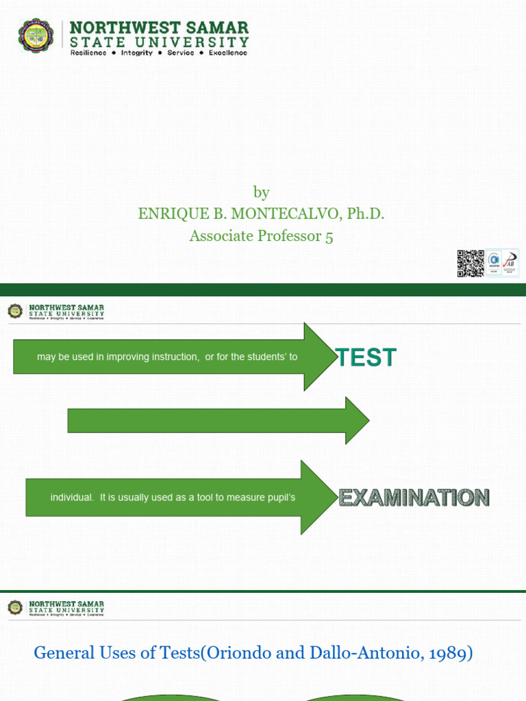 03-Test-Development | PDF | Multiple Choice | Essays