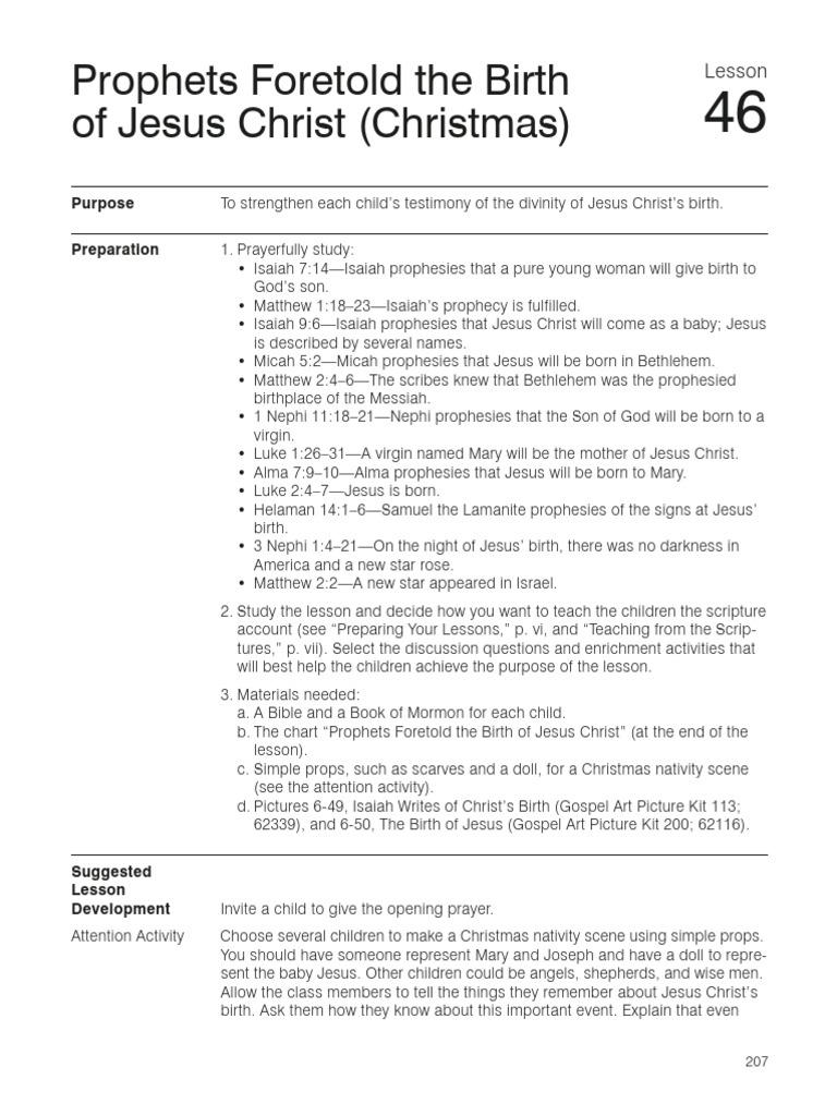 P6ot 2010 47 Prophets Foretold The Birth of Jesus Christ (Christmas ...