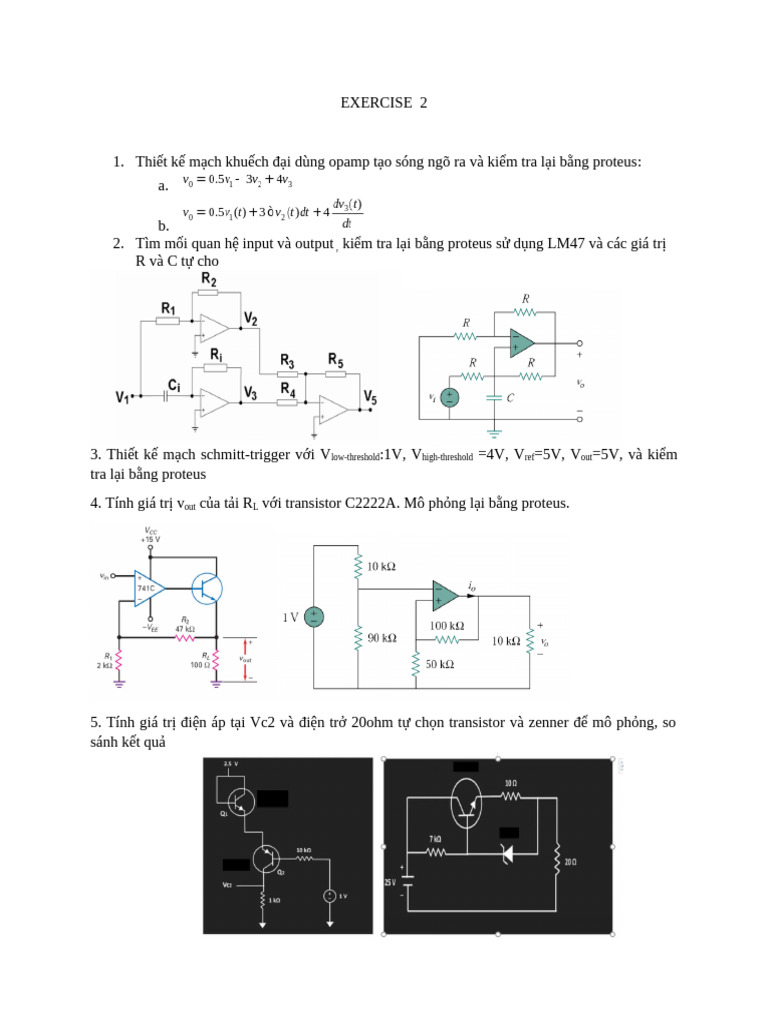 Exercise 2 | PDF