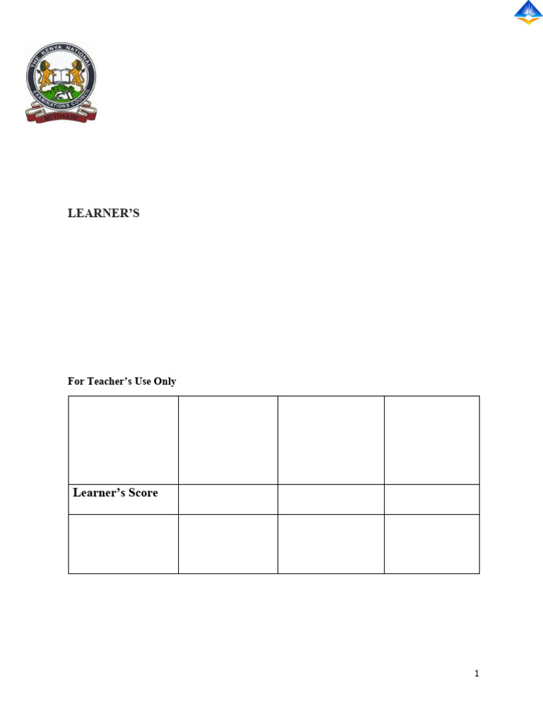 Set 2 Grade 4 Section B Sba 2023 2 | PDF