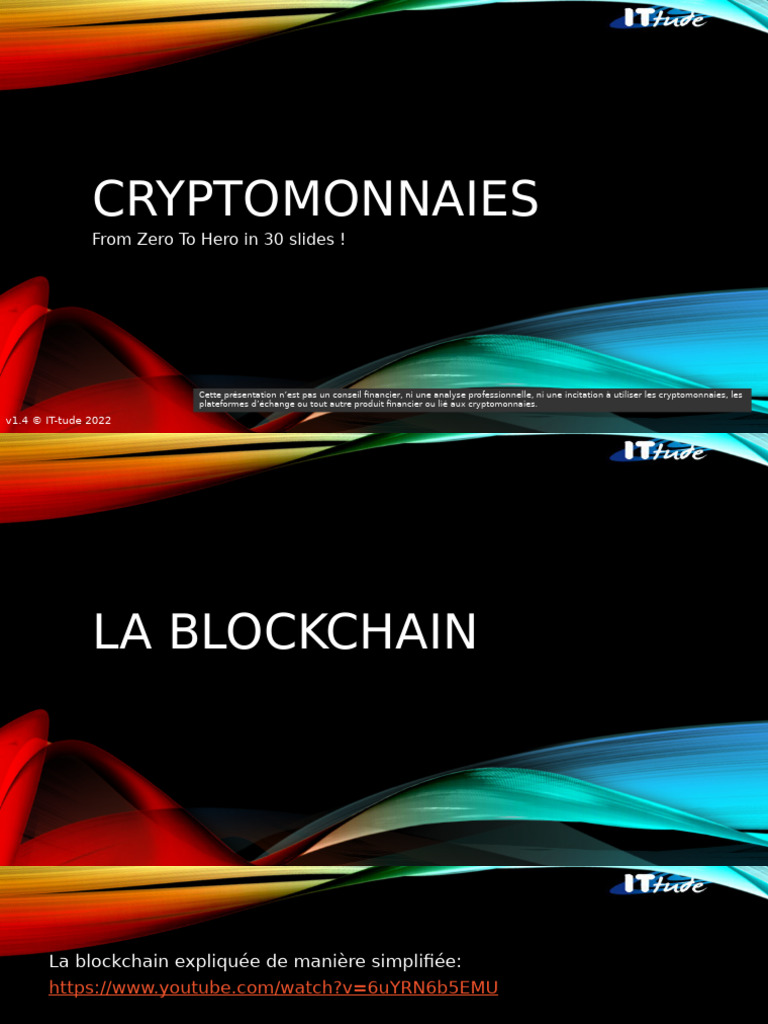 Cryptomonnaies From Zero To Hero v1.4 | PDF | Bitcoin | Crytomonnaies