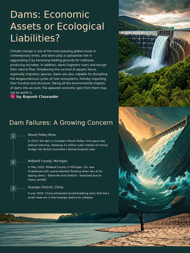 Dams Economic Assets or Ecological Liabilities | PDF | Dam | Reservoir