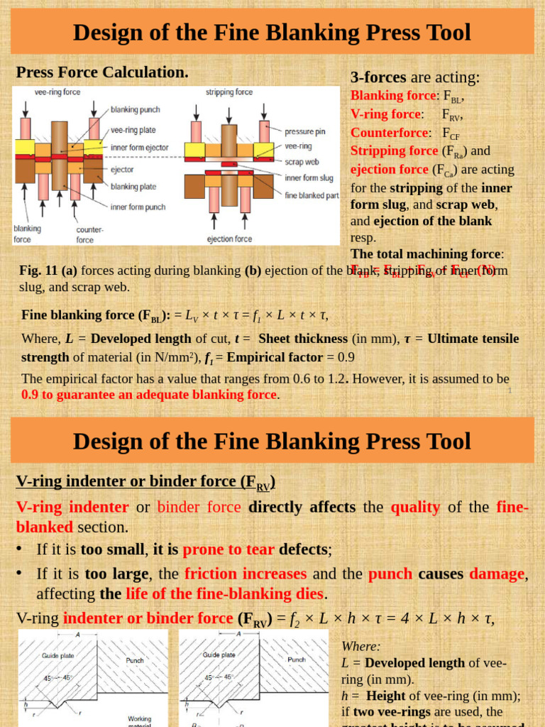 Fine Blanking-7 (18-10-2024) | PDF | Building Materials | Metalworking