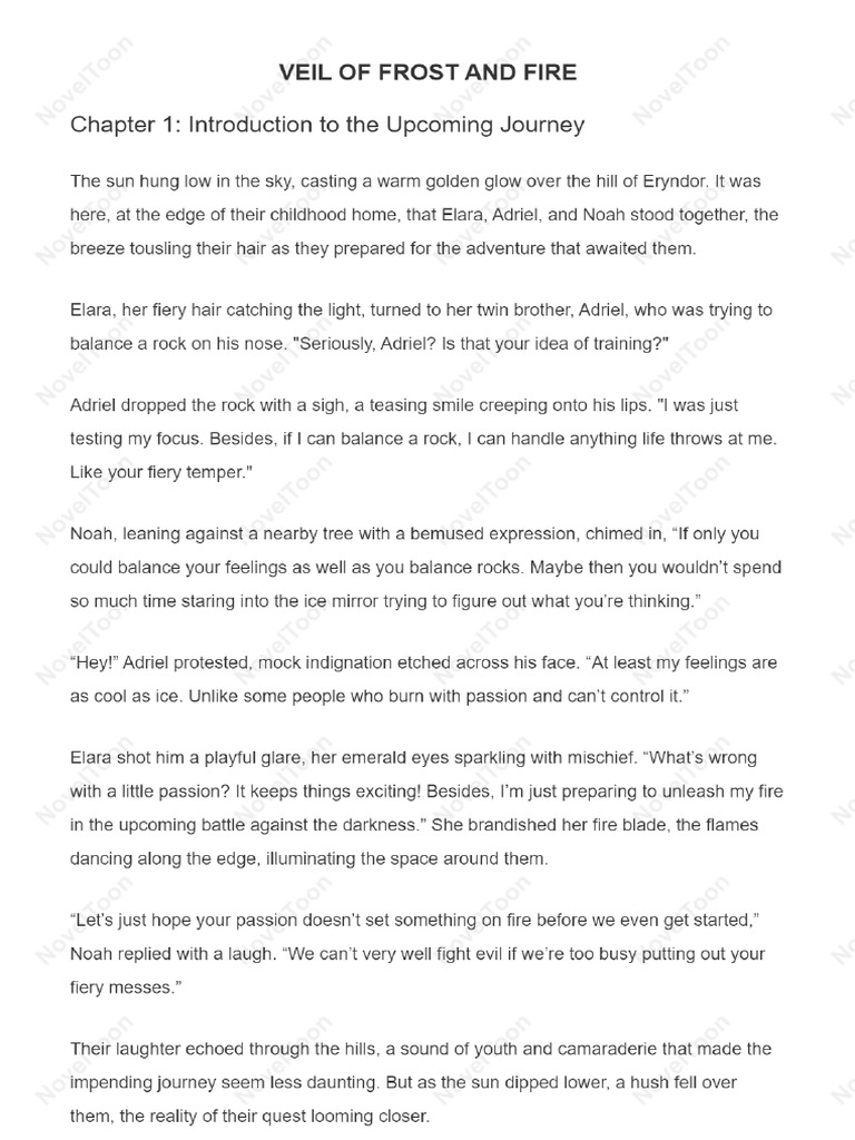 Veil of Frost and Fire | PDF