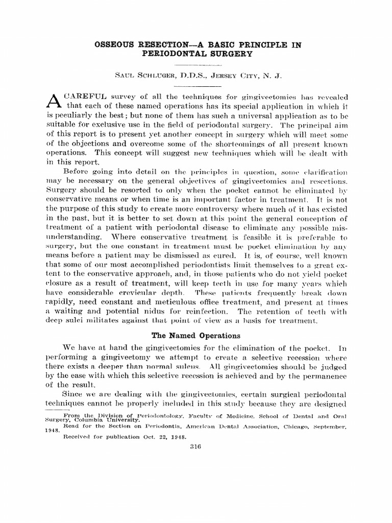 Sch Luger 1949 | PDF | Surgery | Dentistry Branches