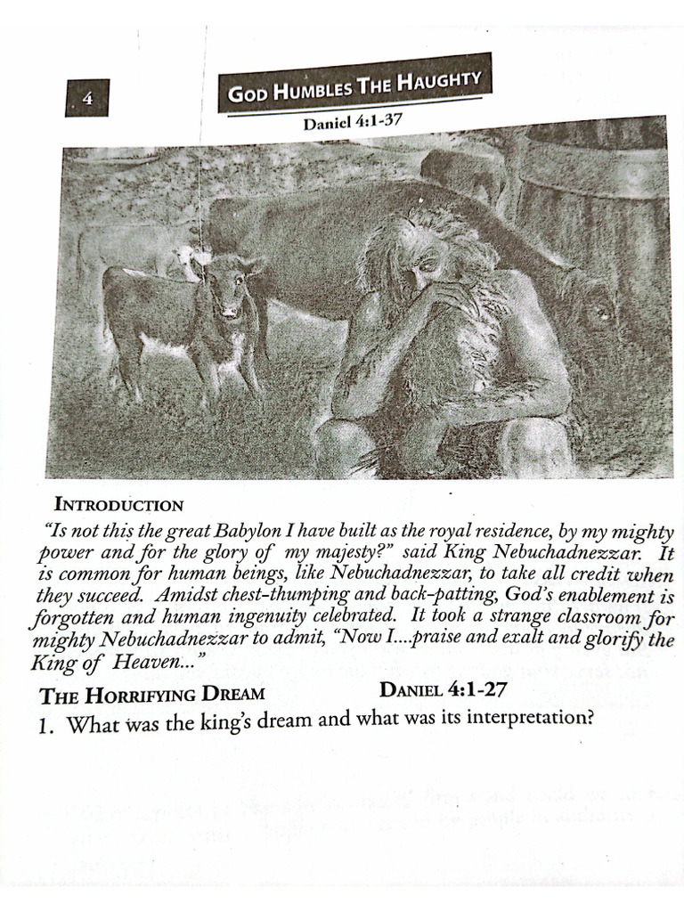God Humbles The Haughty | PDF
