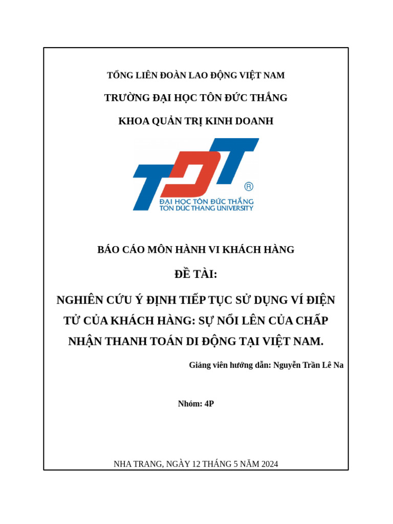 Báo Cáo HVKH | PDF