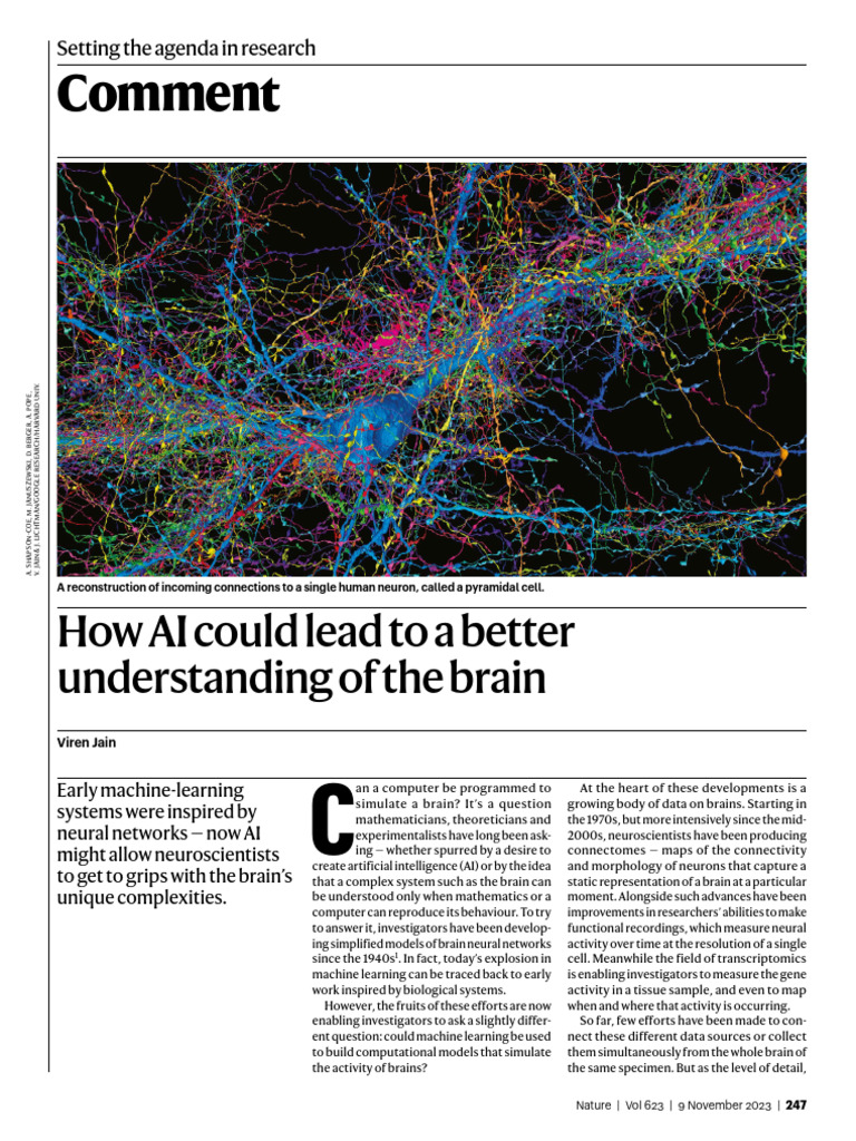 How Ai Could Lead To A Better Understanding of The Brain | PDF | Brain ...