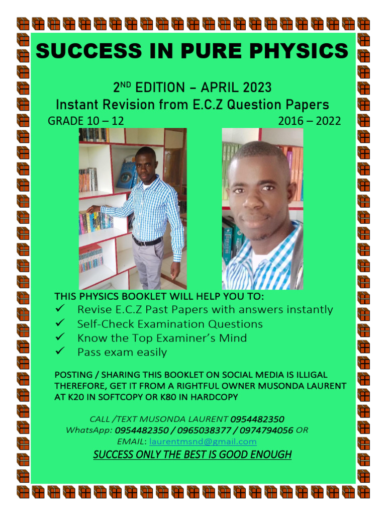 Success in Pure Phy p2 (2016 - 2022) | PDF | Waves | Vacuum Tube