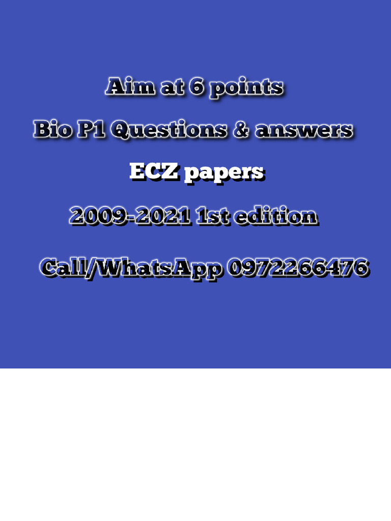 Bio P1 Aim at 6 Point-1 | PDF | Respiratory System | Flowers