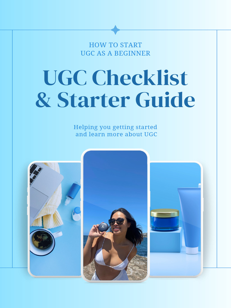 UGC Starter Guide for Beginners | PDF | Career & Growth